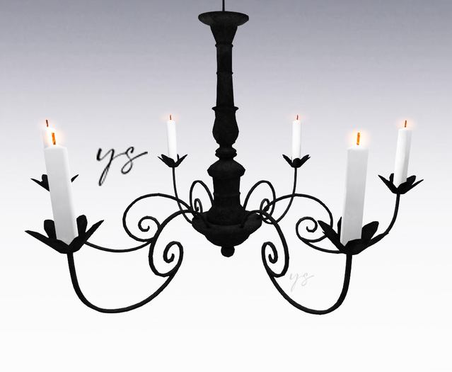 Second Life Marketplace - [DD] Spring Sunshine Chandelier MT
